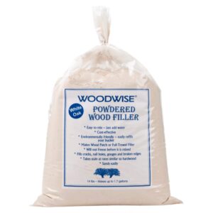 woodwise 14-lb powered wood filler white oak