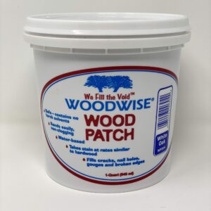 woodwise white oak wood patch filler - quart