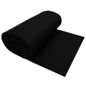 premium felt black 72" wide x 1 yards long