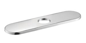 hansgrohe hg06473000 solaris e 10-inch baseplate for high arc kitchen faucets, chrome