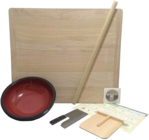 soba making goods contain　five pieces set w/dvd 22432