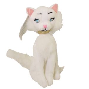 aristocats duchess the white cat - disney mini bean bag plush