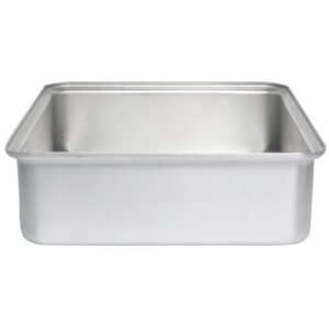 vollrath 68365 wear-ever 42.5 qt. aluminum roasting pan with handles handles-22 20 1/8" x 6 9/16", silver