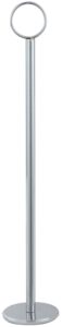 winco table number holder, 18-inch, stainless steel