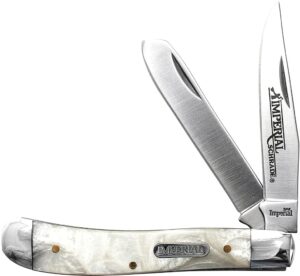 imperial imp13l stainless steel large 2 blade pocket knife