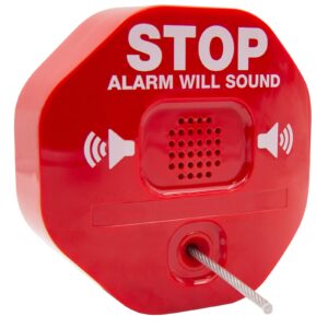 safety technology international, inc. sti-6200 fire extinguisher theft stopper, alarm helps prevent misuse