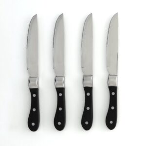 knork flatware steak knife 4 pc set