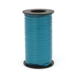 berwick 1 33 splendorette crimped curling ribbon, 3/16-inch wide by 500-yard spool, teal