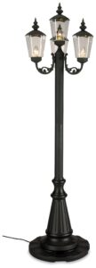 patio living concepts 00440-plc furniture piece, 85-inch, black