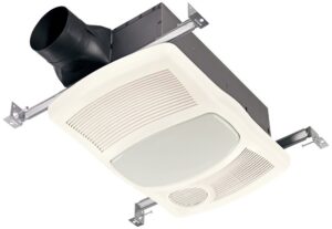 broan 765hl ventilation fan w/directionally-adjustable heater & light (100w incandescent lighting)