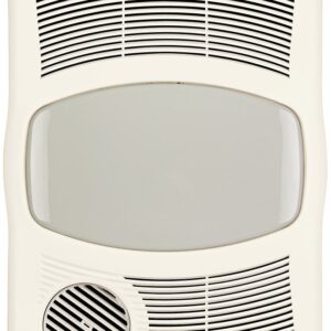 Broan 765HL Ventilation Fan w/Directionally-Adjustable Heater & Light (100W Incandescent Lighting)