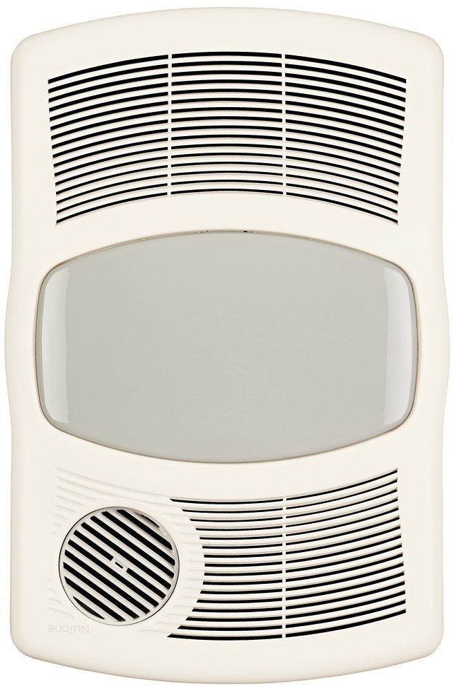 Broan 765HL Ventilation Fan w/Directionally-Adjustable Heater & Light (100W Incandescent Lighting)