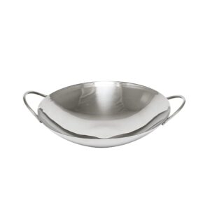 thunder group stainless steel wok, 8-inch