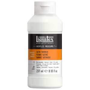 liquitex professional satin varnish, 237ml (8-oz)