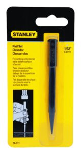 stanley hand tools 58-111 1/32" tip nail set