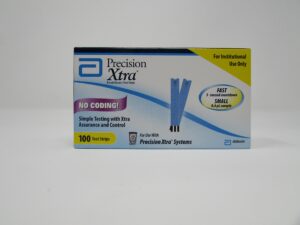 precision xtra test strips 100 each