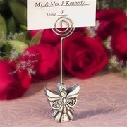 fashioncraft angel design place card holder favors