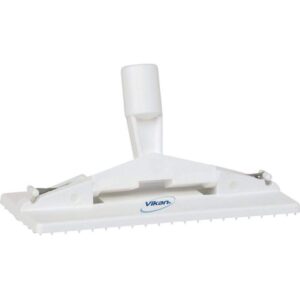 vikan, white pad holder,floor,9" x 3.7",pp/ss, 5500