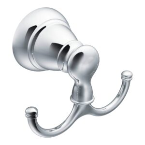 moen, chrome y2603ch banbury double robe hook, size