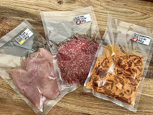 CASO 50-Piece Vacuum Sealer Bag, 6.3 by 9.1-Inch