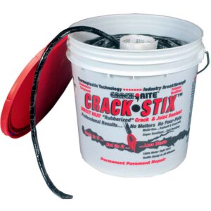 10 lb. 125 ft. Medium Black Permanent Blacktop Crack Filler