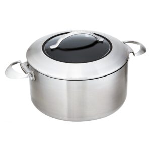 scanpan ctx nonstick dutch oven with lid, 7.5qt/6.5l/10.25in, induction suitable