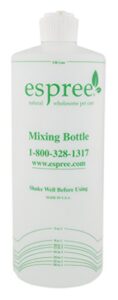 espree animal products mixing bottles, 32 oz (946 ml)