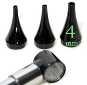 60 count - dr mom 4 mm disposable otoscope specula - premium quality for dr mom third generation slimline and original model otoscopes only