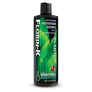 brightwell aquatics florin k - concentrated potassium source for all planted aquariums, 250 ml