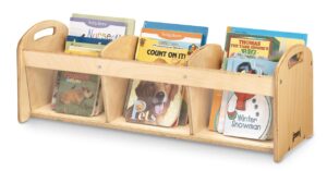 jonti-craft toddler see-thru book browser