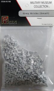 multi-scale small grey bricks pegasus