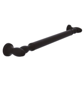 allied brass td-grr-32-orb 32-inch grab bar reeded, oil rubbed bronze