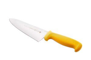 mundial 5600 series 8-inch chef's or cook's knife with yellow handle