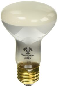 westinghouse 0365400, 30 watt, 120 volt frosted incand r20 light bulb, 2000 hour 215 lumen