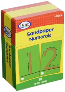 sandpaper numerals