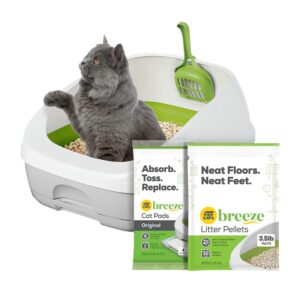 purina tidy cats breeze cat litter box, 152 oz.