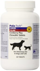 pala tech cranberry plus chew tabs 60 ct