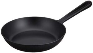 ferramica kawaguchi i-mono frying pan, 9.4 inches (24 cm), black