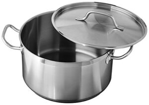 vollrath 10 qt. optio™ sauce pot w/ cover