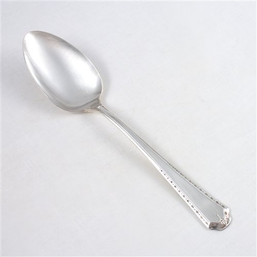 Baronet/Algonquin by Tudor Plate, Silverplate Tablespoon