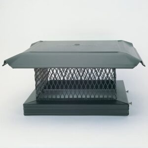 homesaver pro 12" x 12" galvanized single-flue chimney cap 3/4" mesh