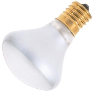 satco s4701 120v intermediate base 40-watt r14 light bulb, clear