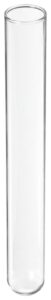 kimble 73500-16150 n-51a borosilicate glass 23ml disposable culture tube, with rim top, clear (case of 1000)