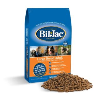 bil-jac large breed adult dry dog food, 30-pound bag