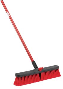 libman 18" multi-surface push broom