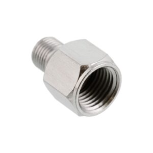 master airbrush brand 1/4" bsp female to 1/8" bsp male fitting conversion adapter bushing, connector for airbrush hoses and compressors