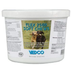 flex 2500 soft chews, 120 count