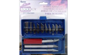 darice hobby knife, silver