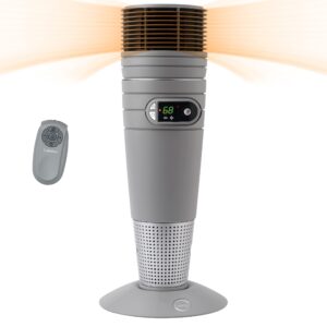 lasko heating space heater, 25", grey 6462