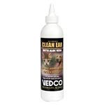 vedco clean ear with aloe vera for pets (8 oz).